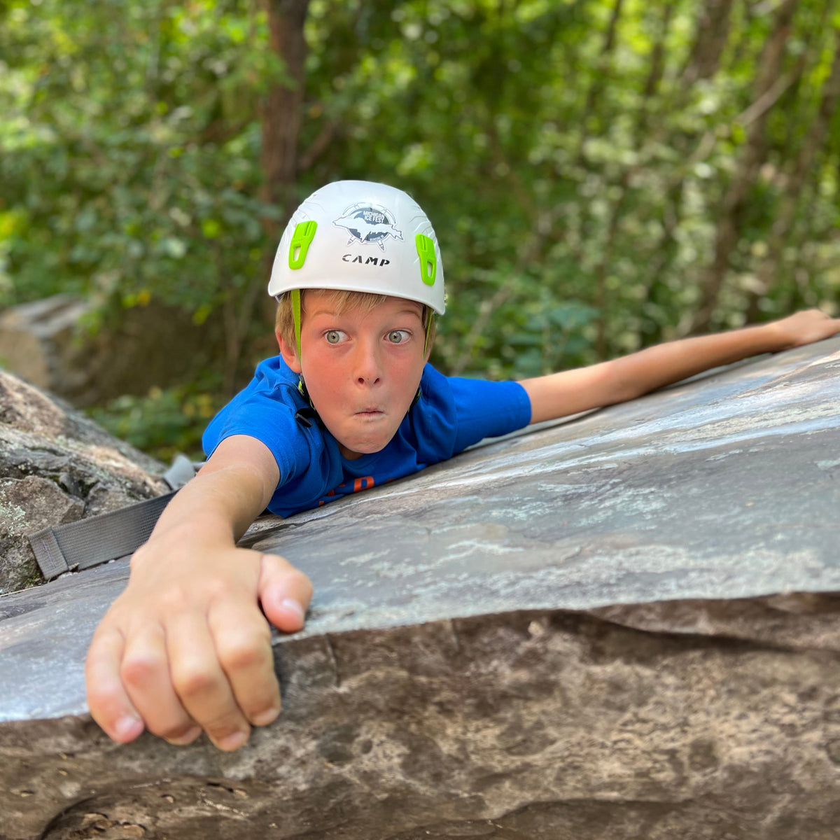 Kid’s Summer Rock Climbing Camp – Down Wind Sports