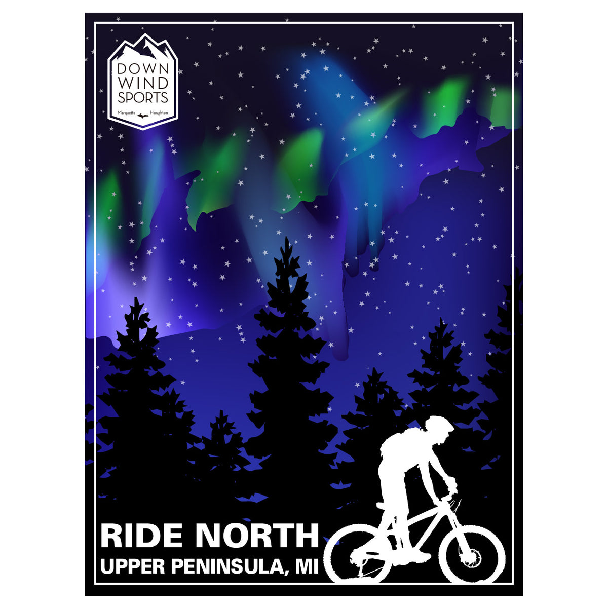 Ride North Marquette Sticker – Down Wind Sports